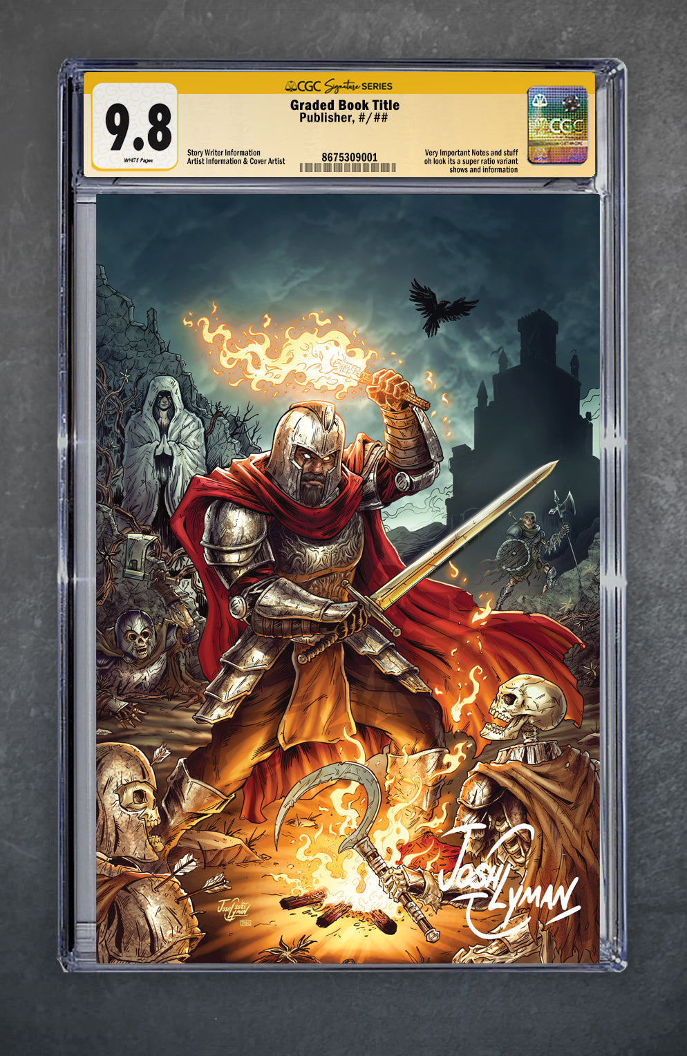 Dark Souls: Mother of Mourning 1 CGC Signature Series 9.8 Josh C Lyman – PCB Hobby